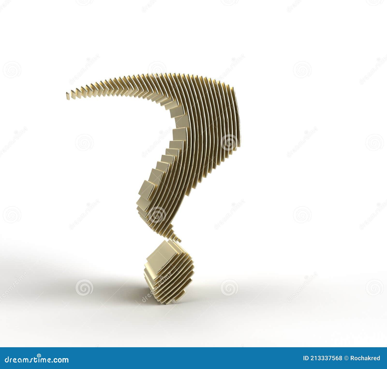 3d Render Question Mark with Human Icon Illustration Design Stock ...