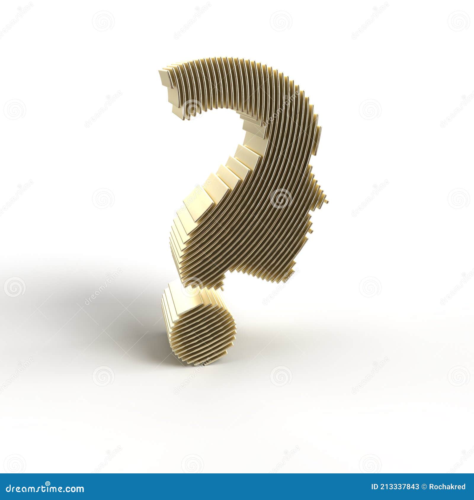 3d Render Question Mark with Human Icon Illustration Design Stock ...