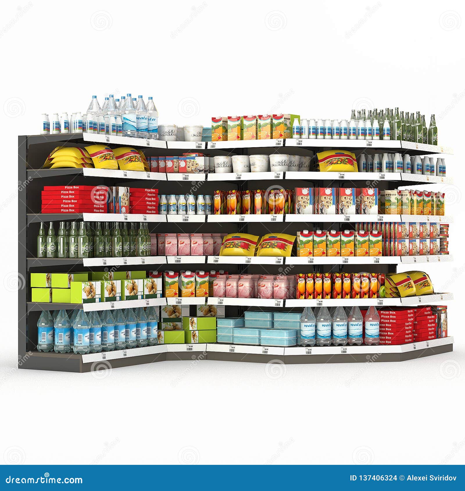 3d render racks stock illustration. Illustration of apple - 137406324