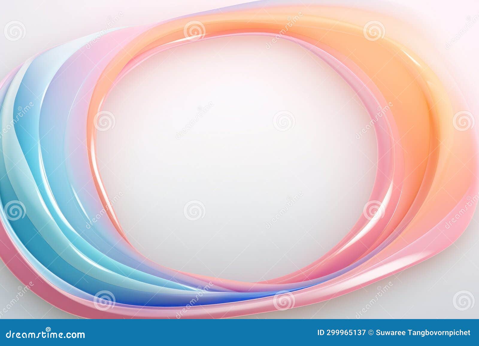 3d Render Realistic Flying Shapes in Motion Isolated on White ...