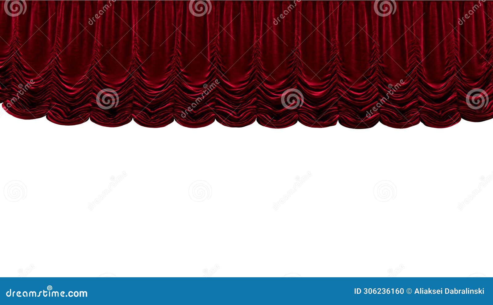 3d Render Red Rising Theater Curtain with Alpha Channel Stock Photo ...