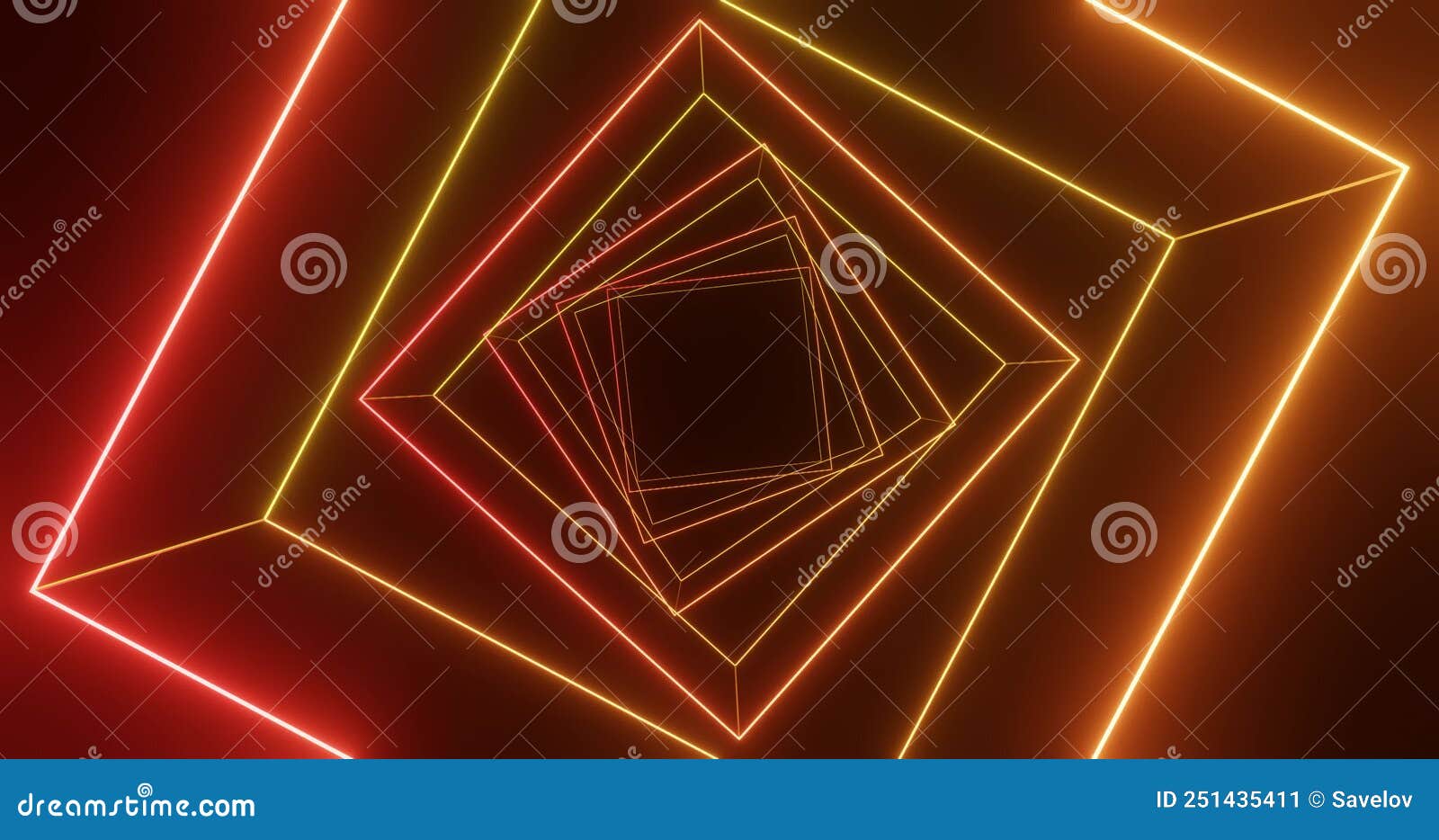 Render with Red and Yellow Transparent Cubes Stock Video - Video of ...