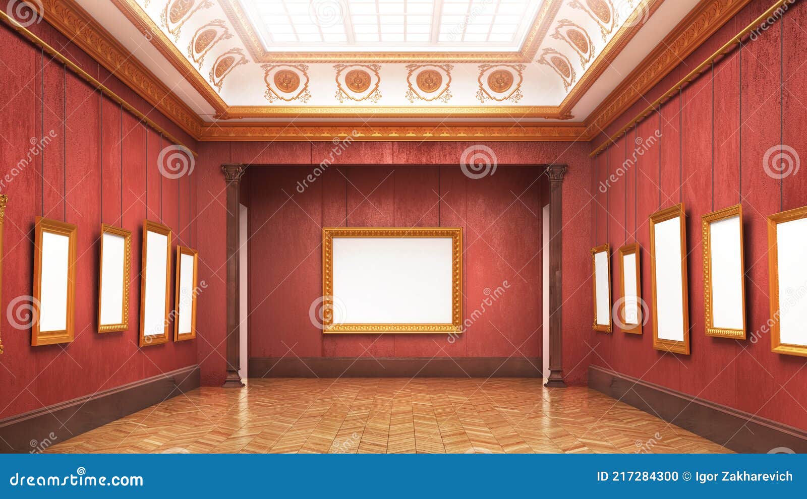 3d Render of Room Construction Process with Layered Scheme of Walls ...