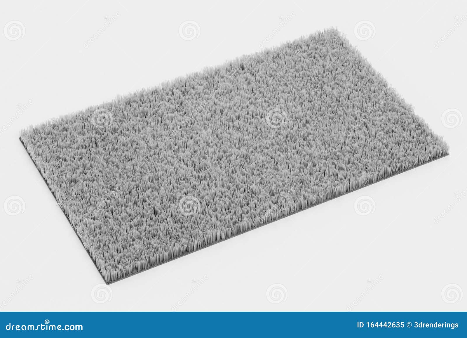 3d Render of Rug stock illustration. Illustration of fiber - 164442635