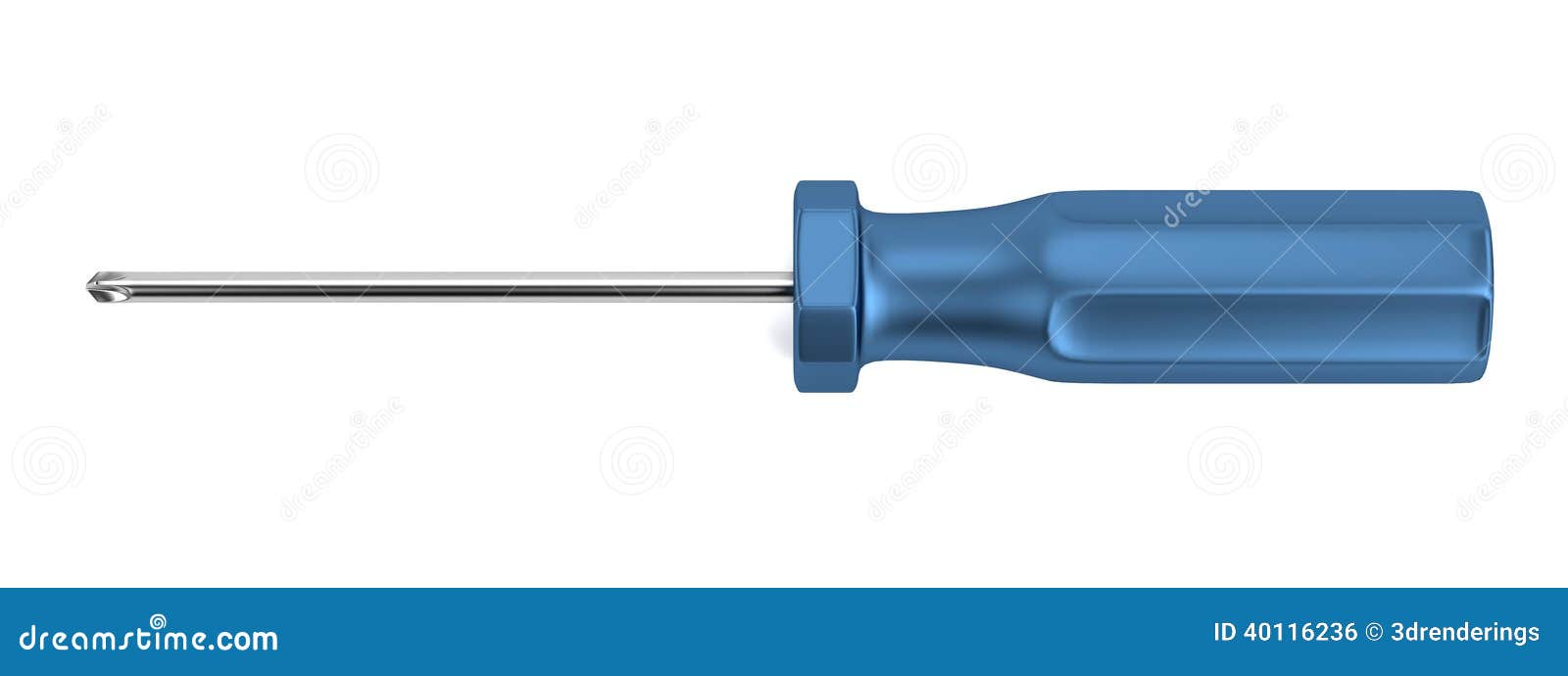 3d render of screwdriver stock illustration. Illustration of model ...