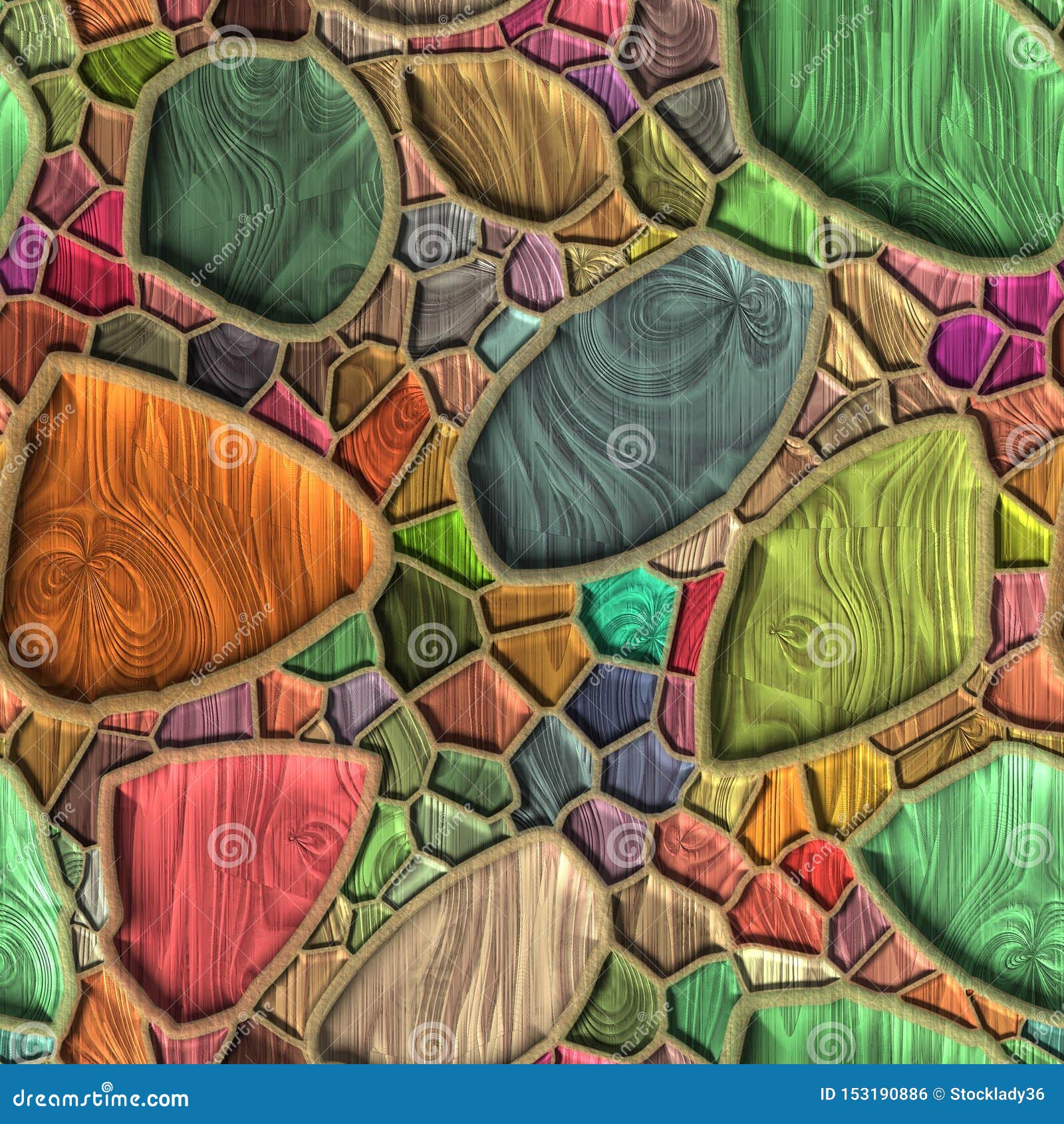 3D Render Seamless Pave Background Tile Stock Photography ...