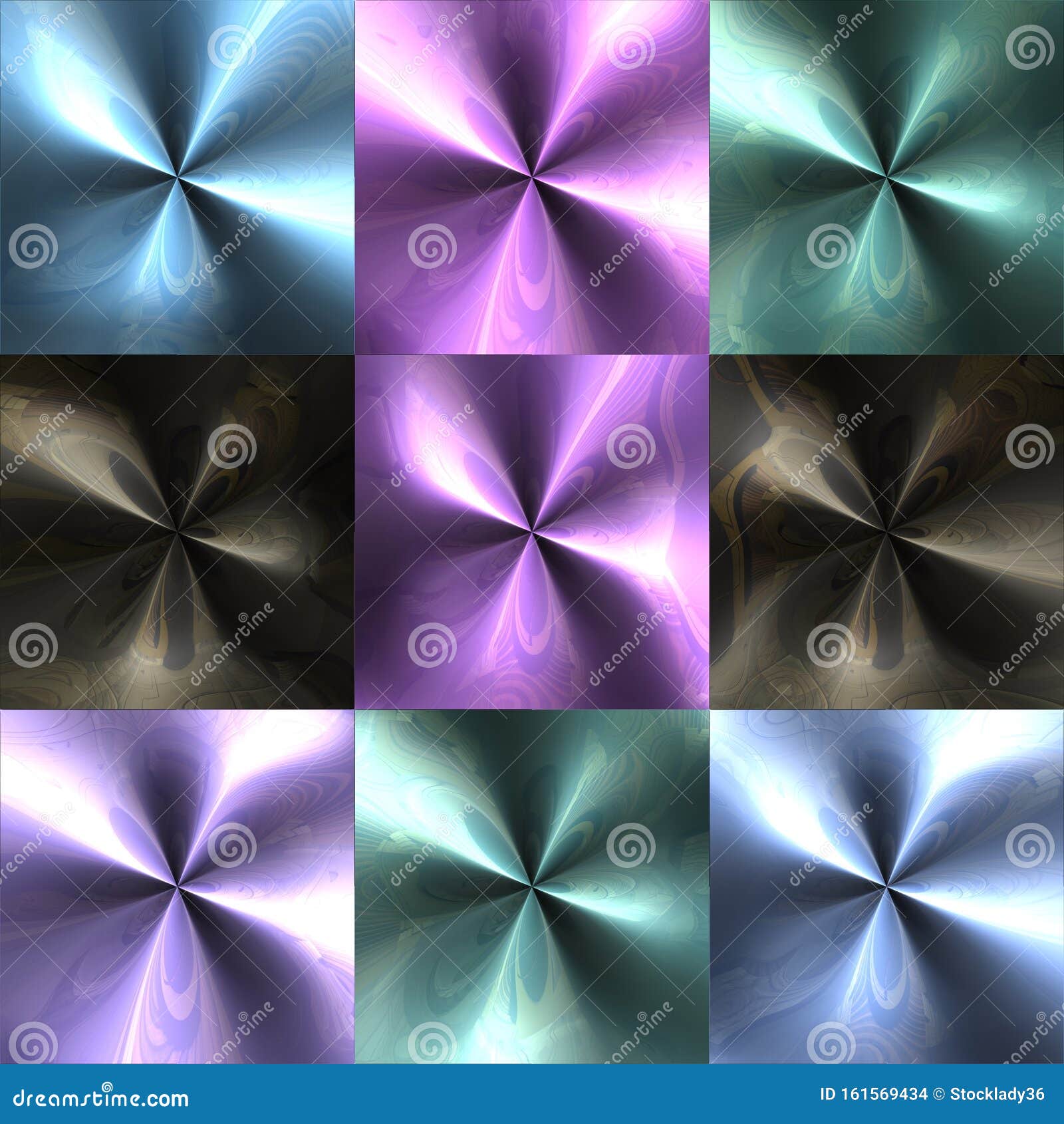 3D Render Seamless Polished Pattern Background Tile Stock Illustration ...