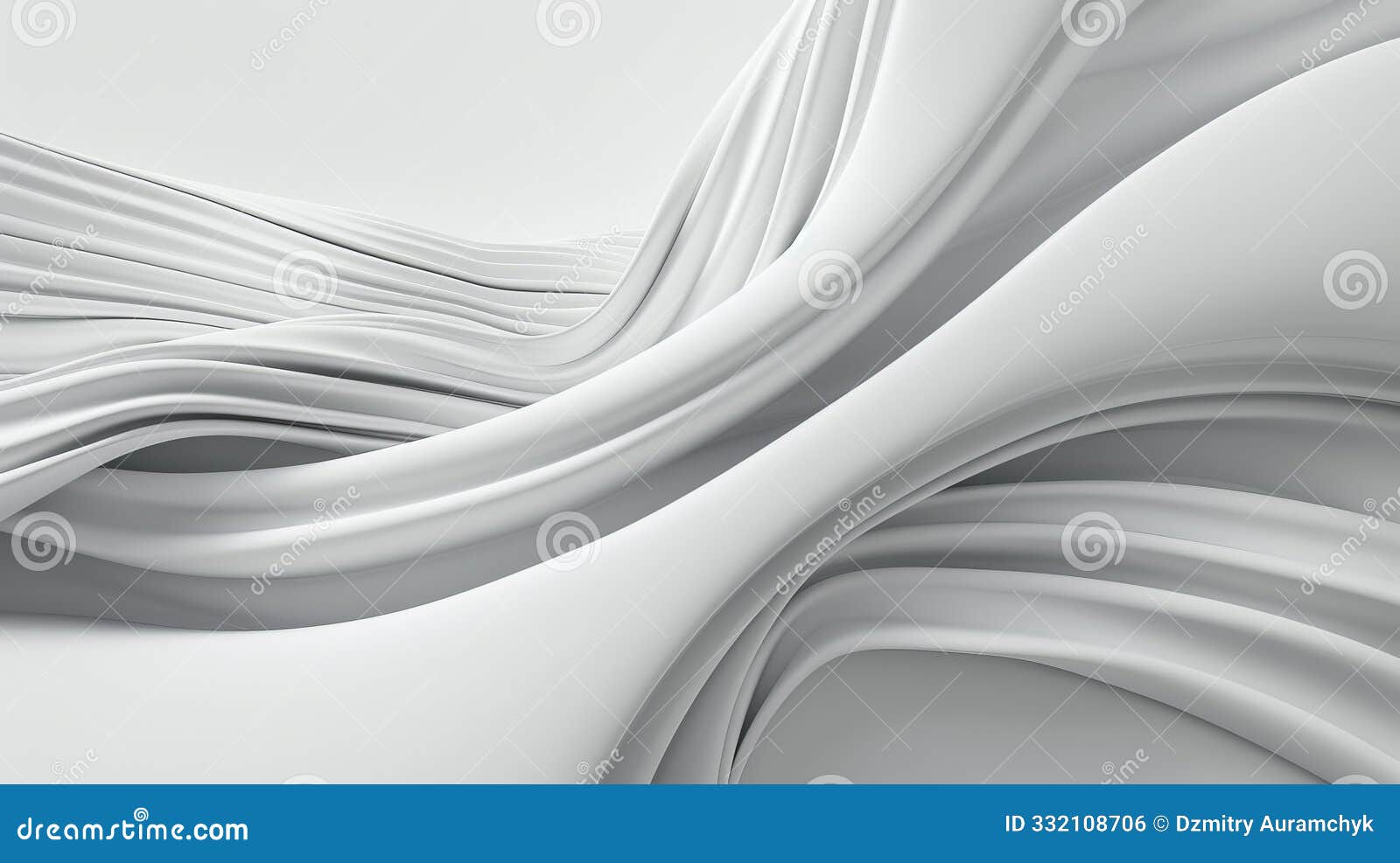 Abstract Minimalist White Background with Simple Objects. a Twisted ...