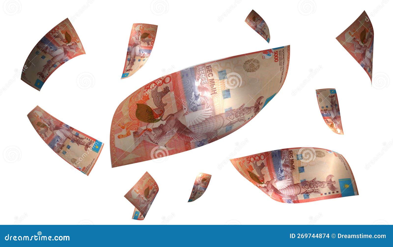 Jordan Dinars Bills Stacked Background. Stock Photo | CartoonDealer.com ...