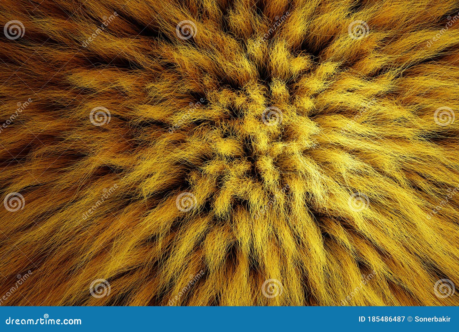 3D Render of Shaggy Carpet with Wool Material for Backgrounds Texture ...