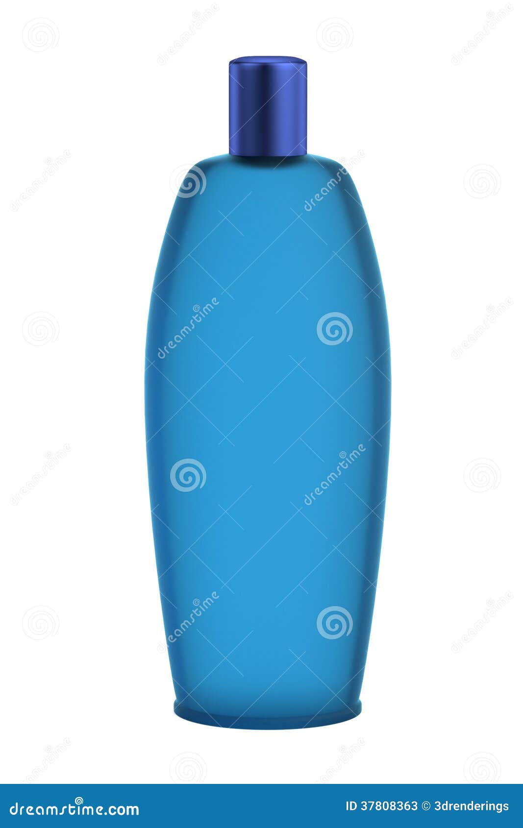 3d render of shampoo stock illustration. Illustration of bottle - 37808363