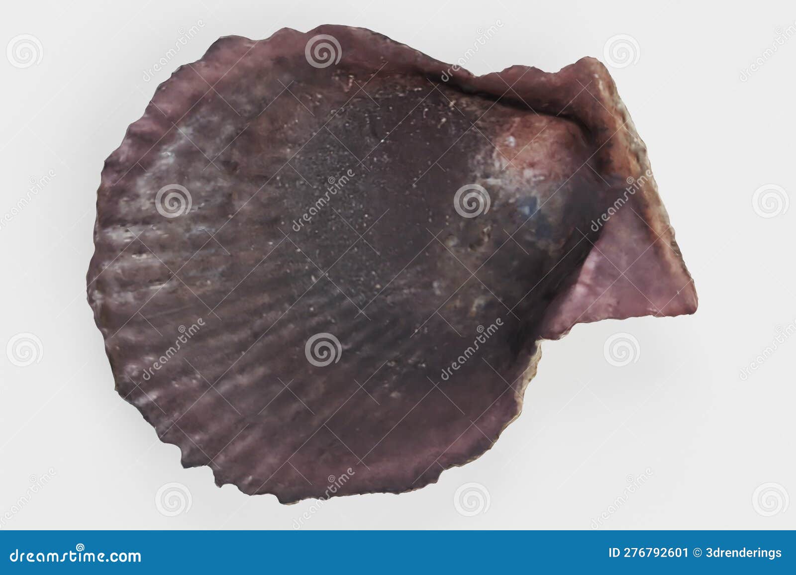 3D Render of Shell stock illustration. Illustration of snail - 276792601