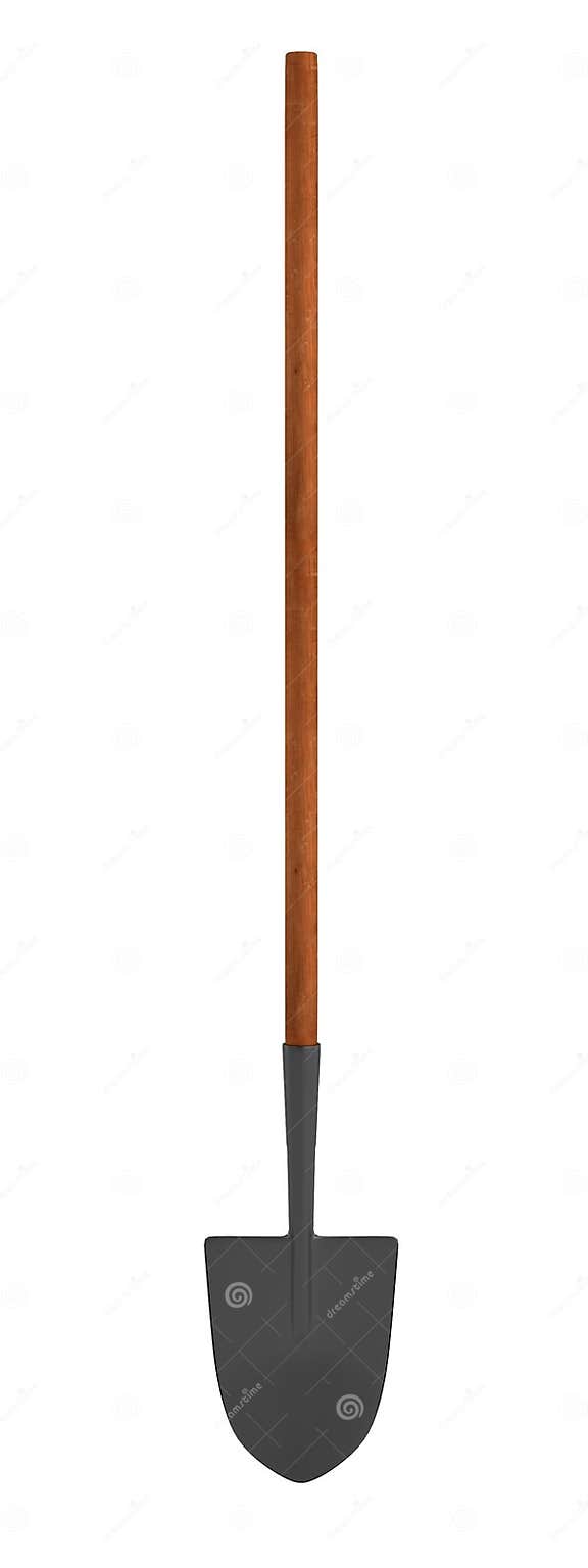 3d render of spade stock illustration. Illustration of work - 40285296