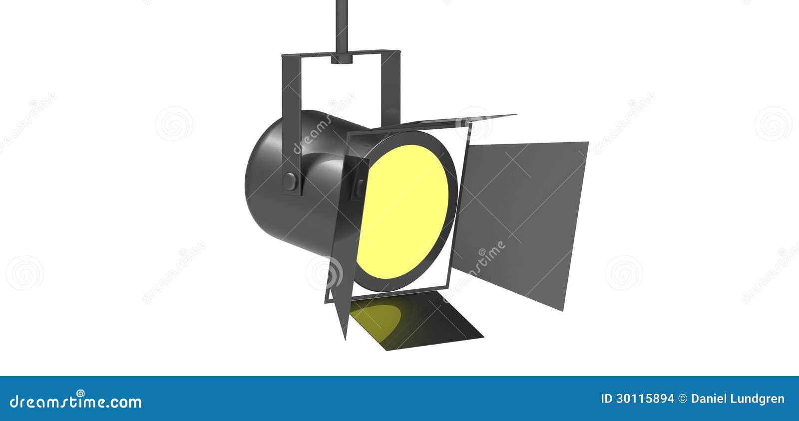 Spot Light stock illustration. Illustration of movie - 30115894