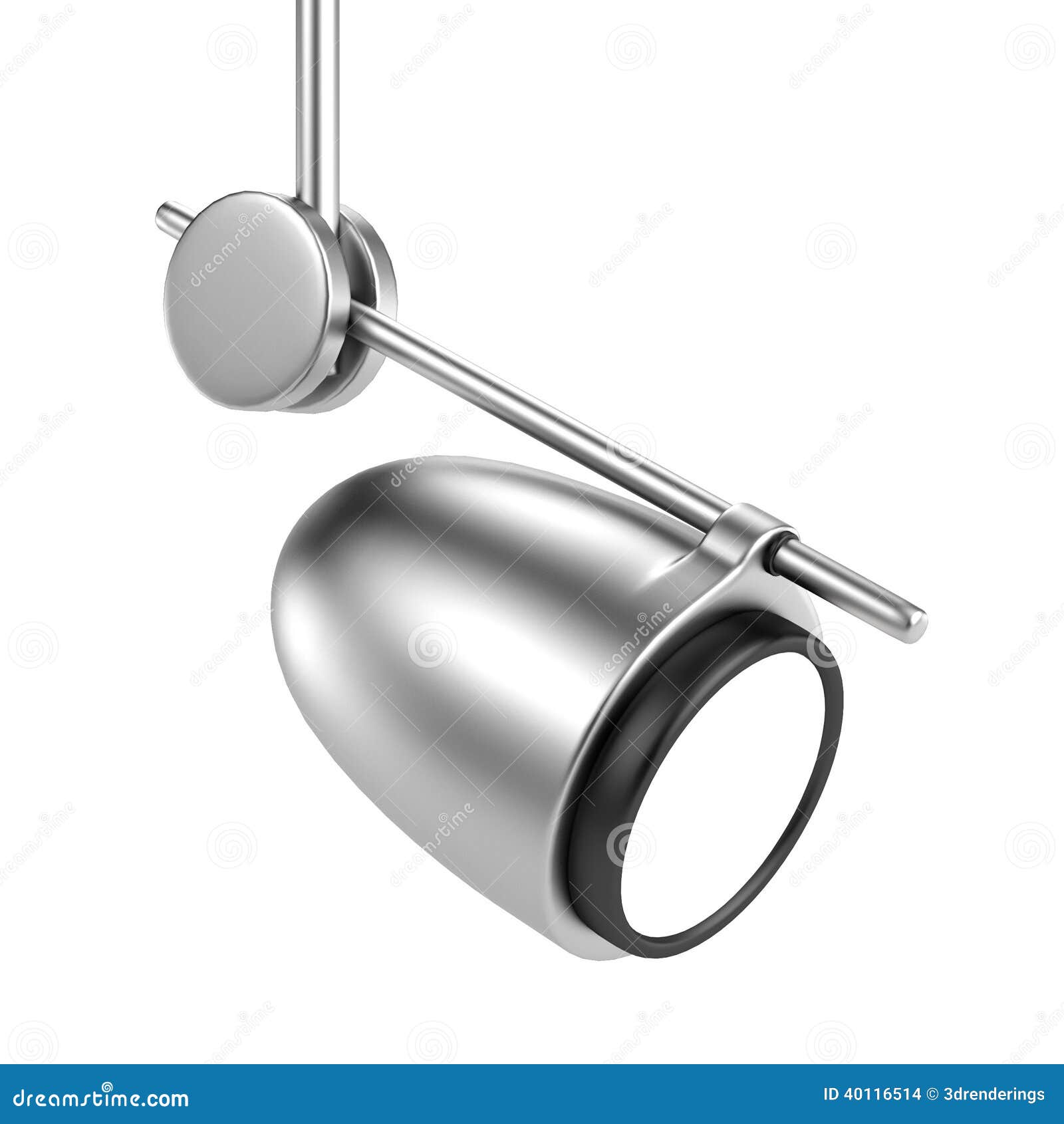 3d render of spotlight stock illustration. Illustration of realistic ...