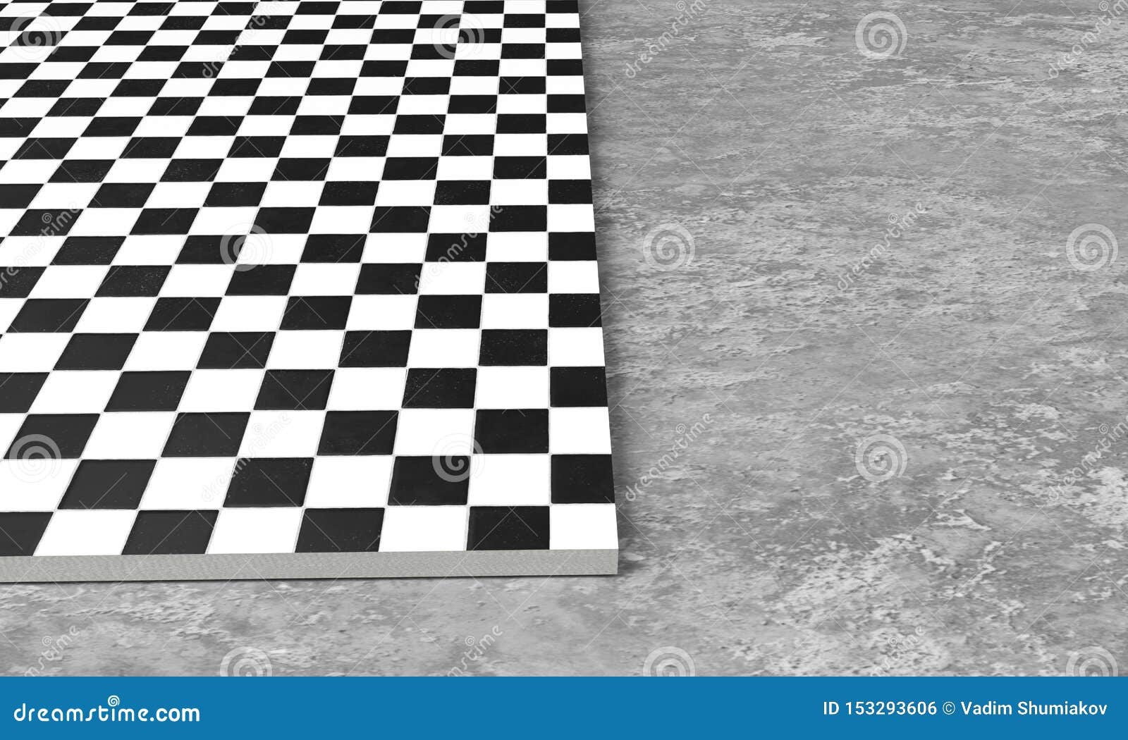 3d Render of Square Pavement Tiles in Gray Stone Concrete Stock ...