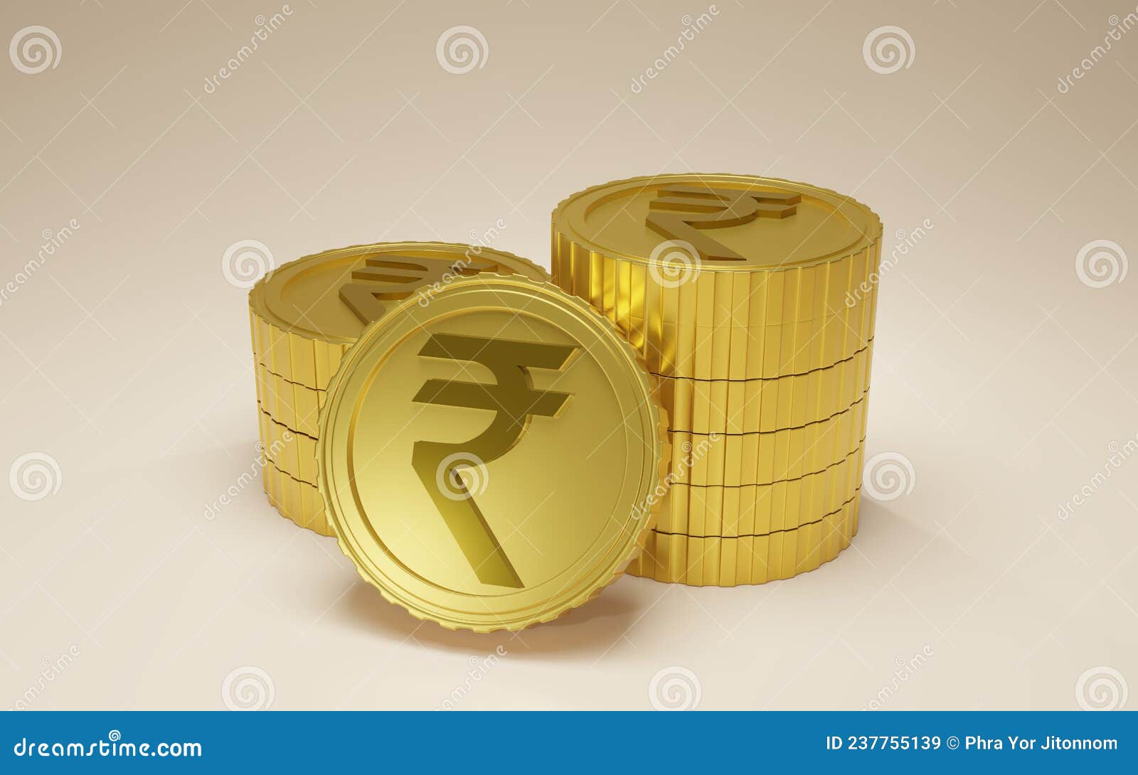 Stack Of Indian Rupee Notes Royalty-Free Stock Image | CartoonDealer ...