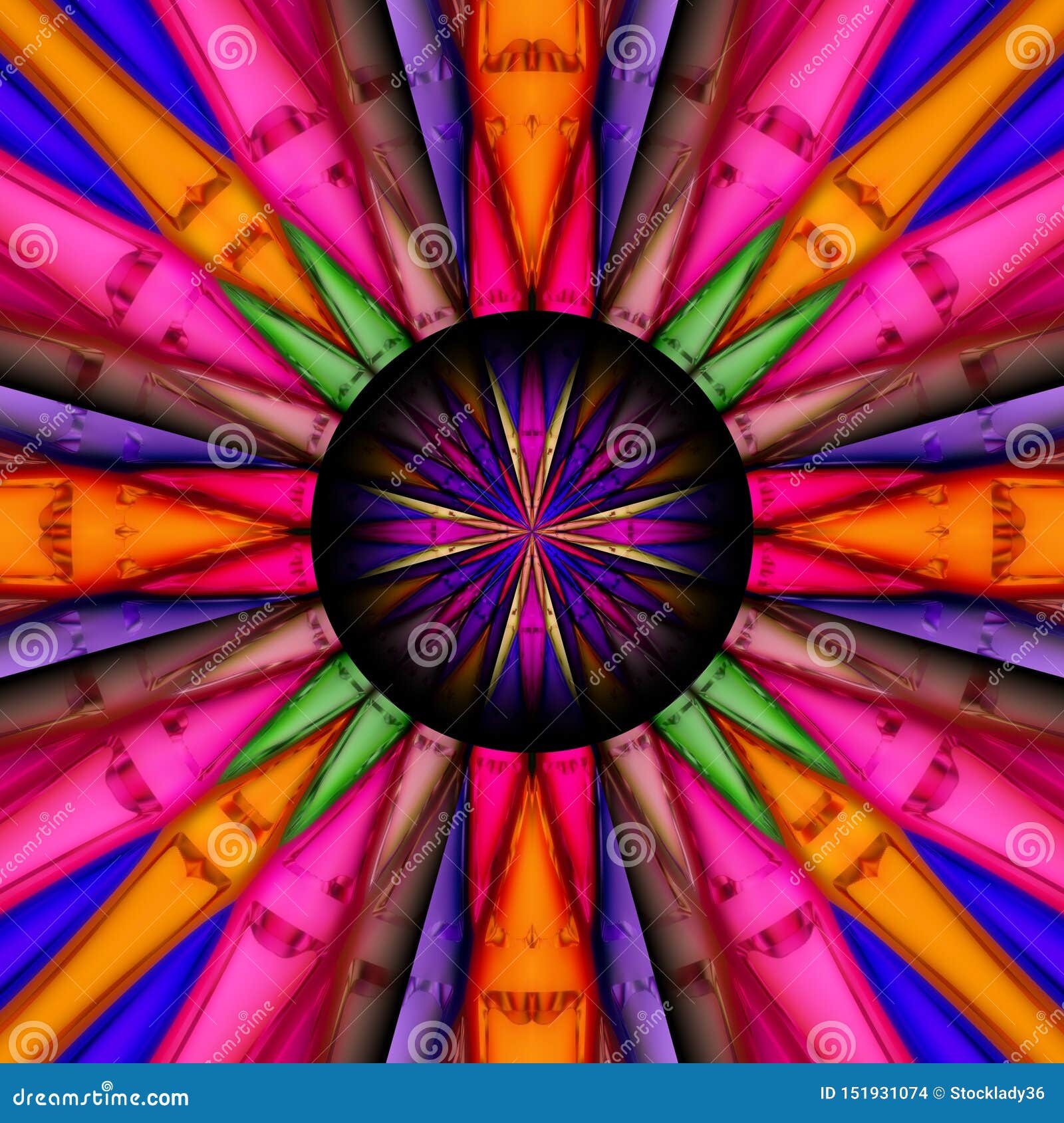 3d Render Stained Glass Background Seamless Tile Stock Illustration Illustration Of Background