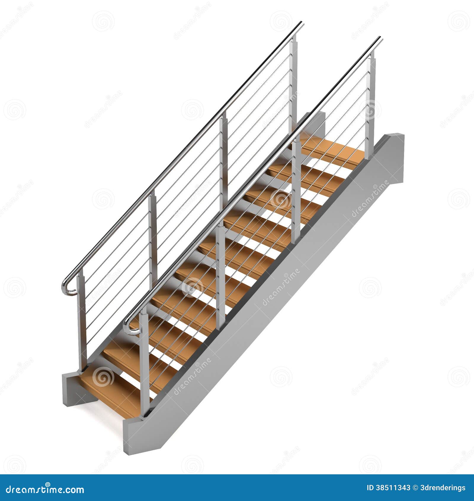 3d render of stairs stock illustration. Illustration of walk - 38511343