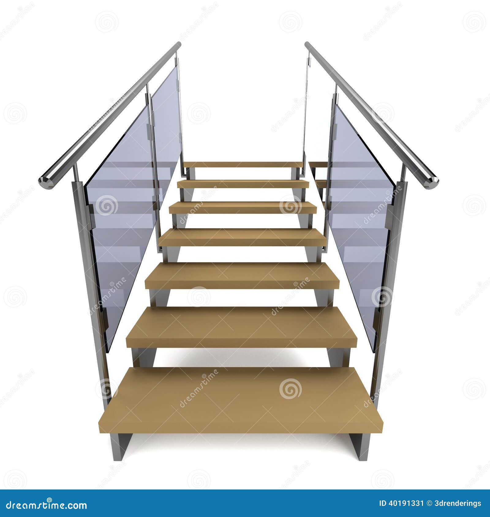 3d render of stairs stock illustration. Illustration of steps - 40191331