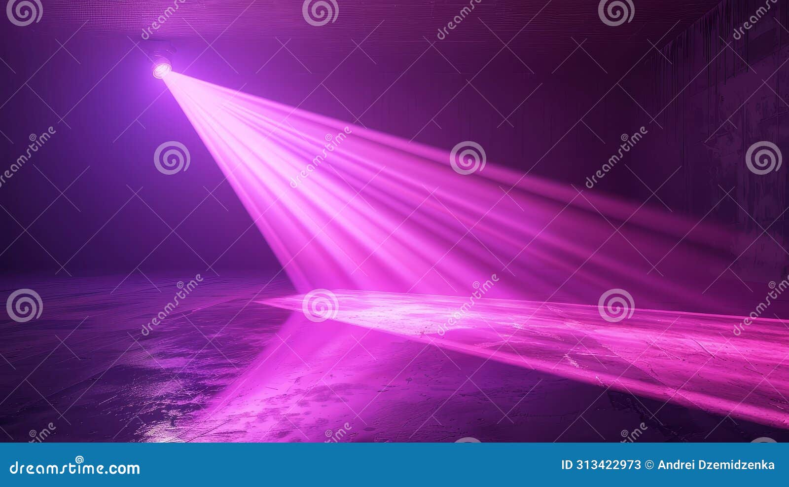 In this 3D Render, There is a Neon Background with a Dramatic Stage ...