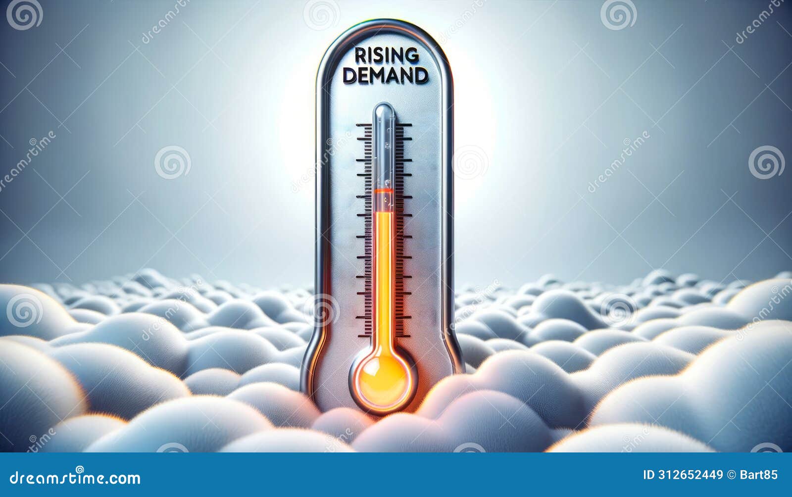 Thermometer - Mercury Rising Bursting Royalty-Free Stock Photography ...