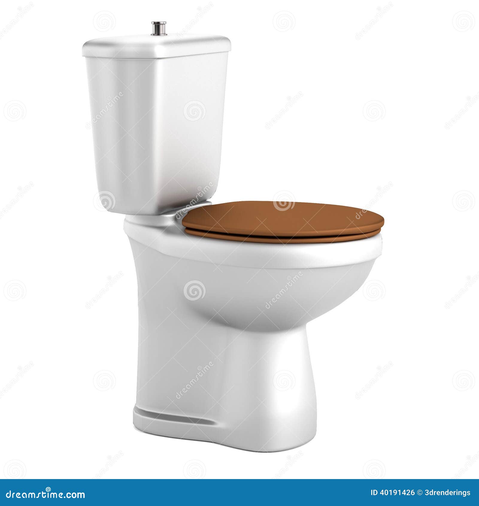 3d Render Of Toilet Stock Photo | CartoonDealer.com #40191426