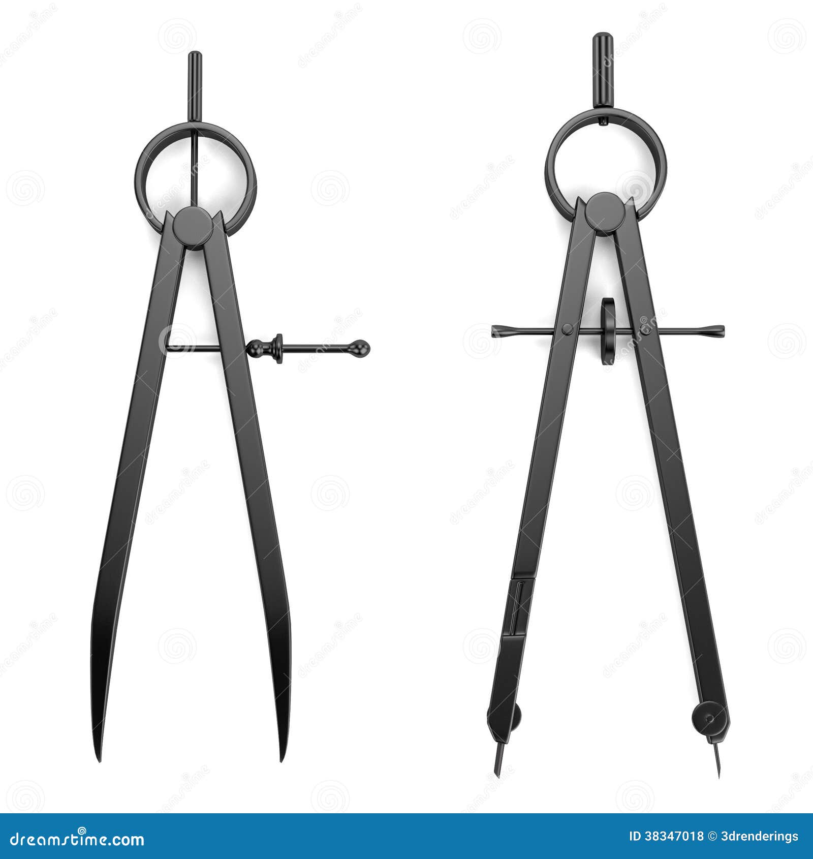3d render of trammel stock illustration. Illustration of mathematics ...