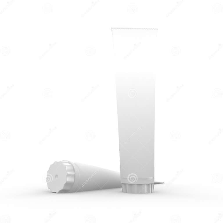 3d Render of Tubes of Toothpaste Stock Illustration - Illustration of ...