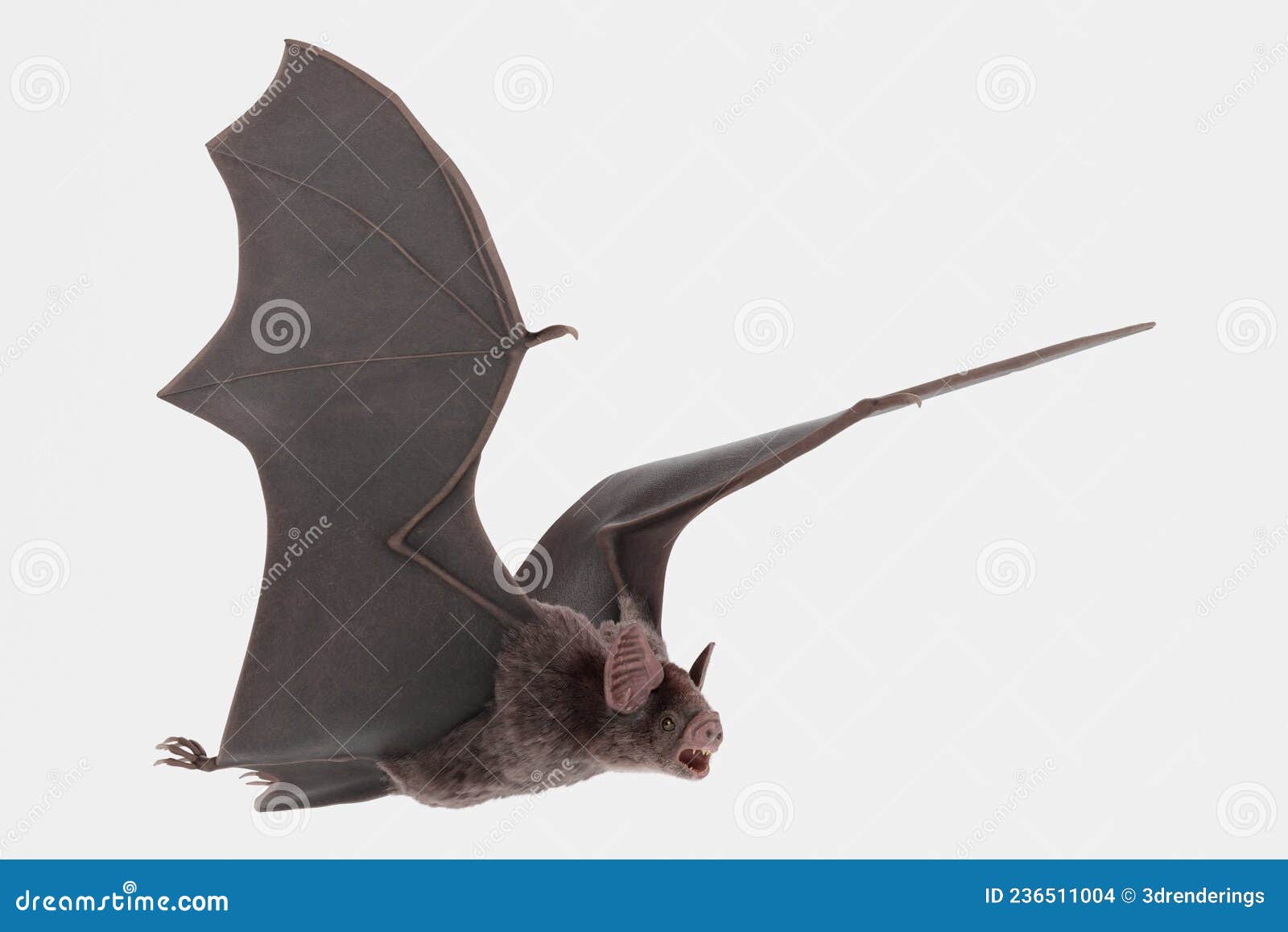 3D Render of Vampire Bat stock illustration. Illustration of render ...
