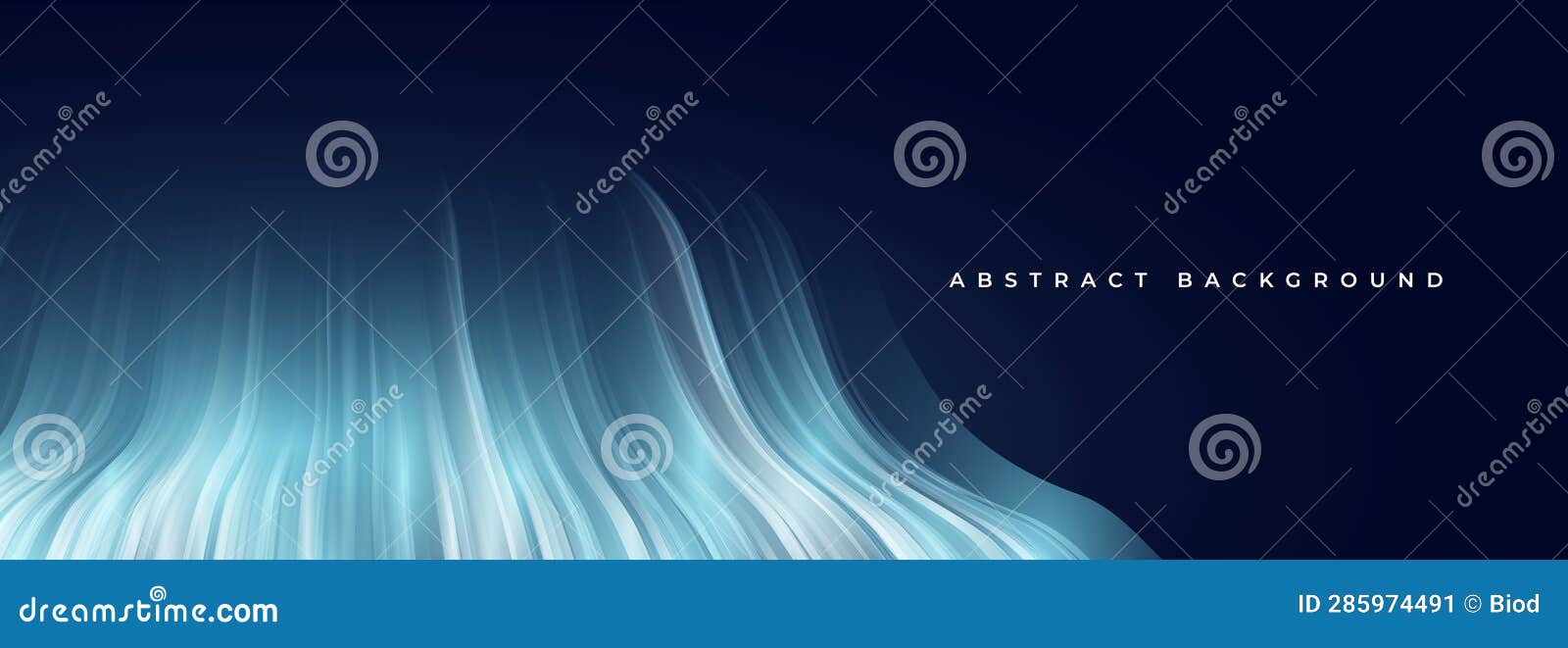 3D Render Vector Abstract Background. Dark Futuristic Wide Vector ...