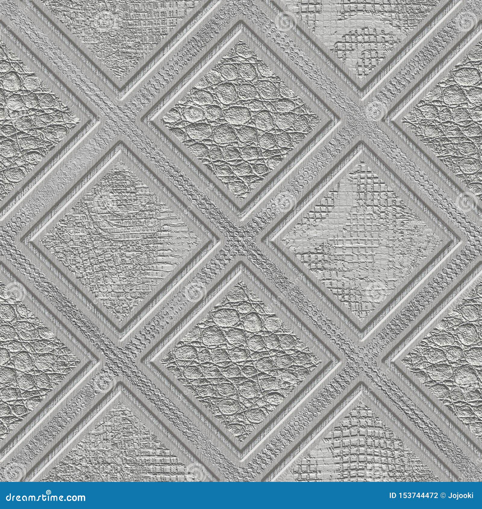 Carving Squares Pattern on Background Seamless Texture, Patchwork ...