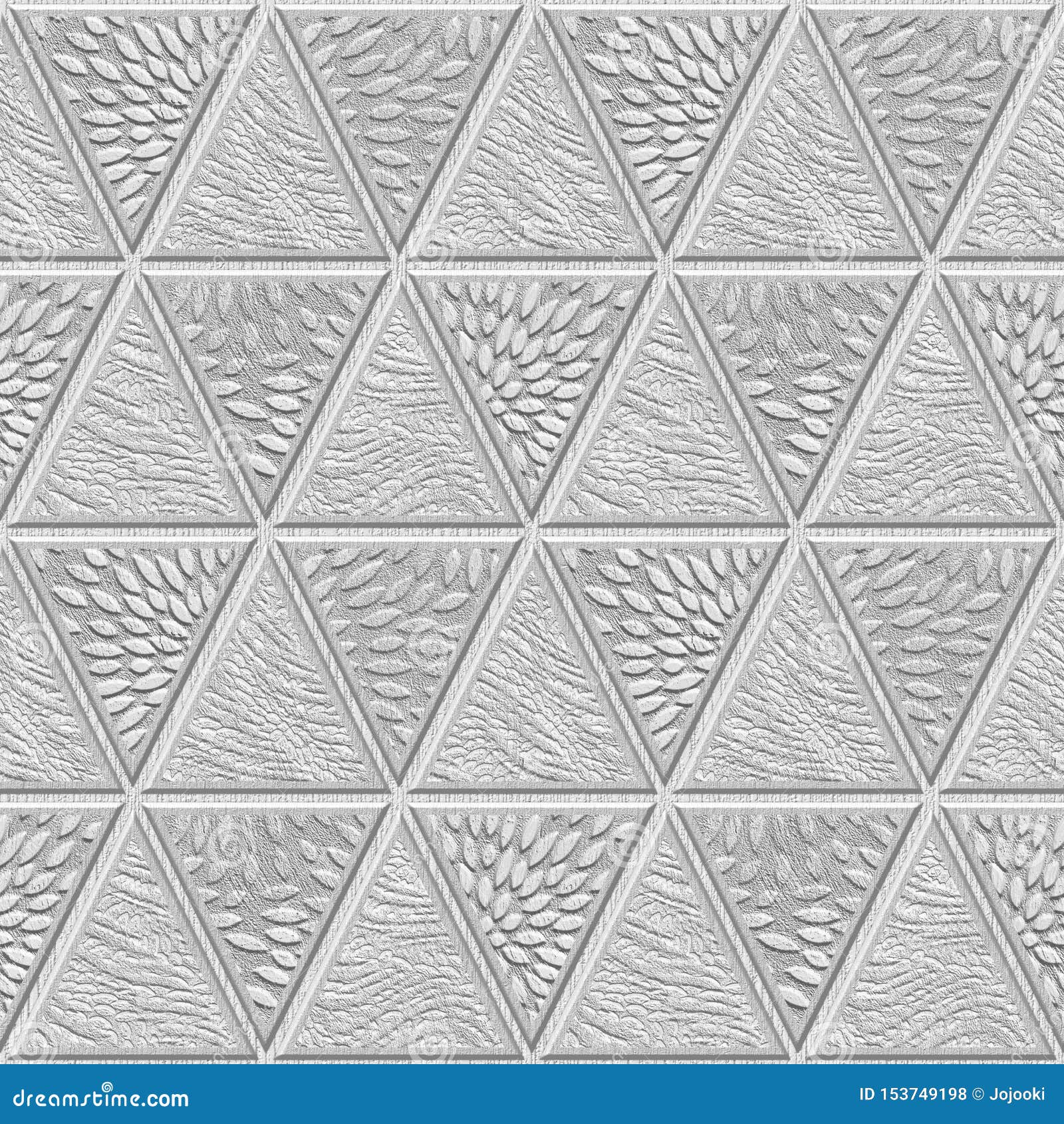 Carving Triangle Pattern on Grunge Background Seamless Texture ...