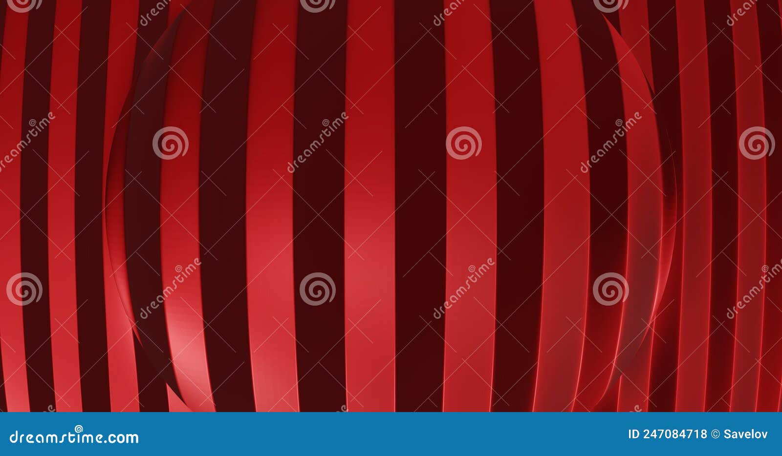 Render with Warped Distorted Red Lines Stock Illustration ...