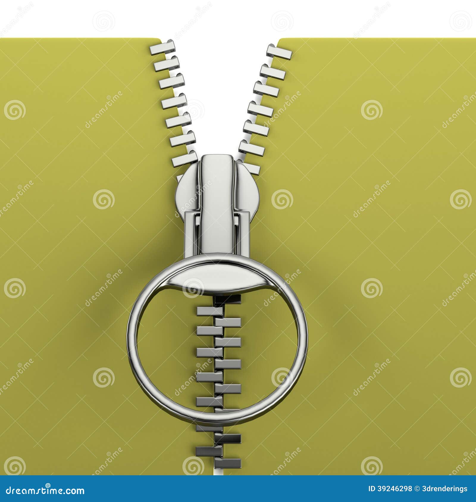 3d render of zipper stock illustration. Illustration of pants - 39246298