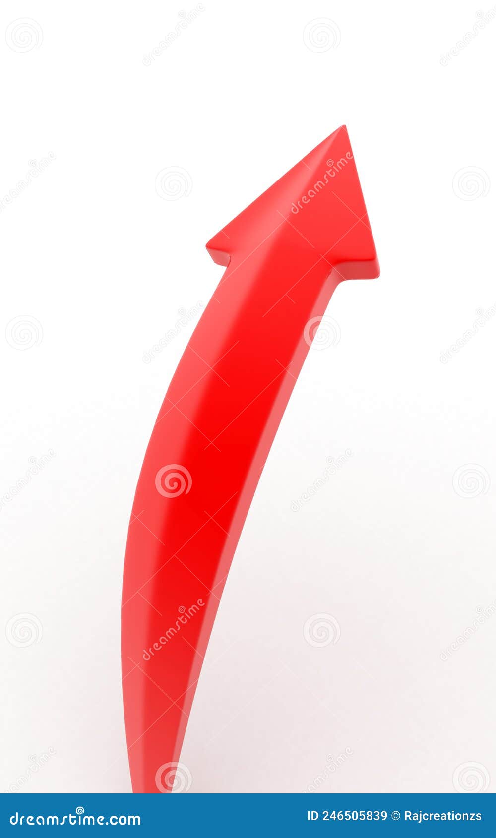 3d rendered arrow stock illustration. Illustration of line - 246505839