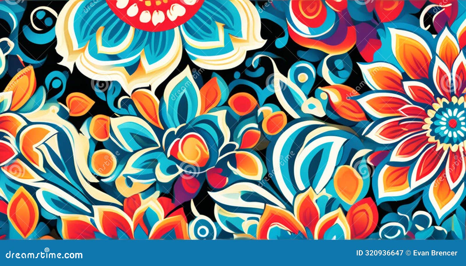 3d Rendered of Batik Pattern. in the Style of Traditional Pattern ...