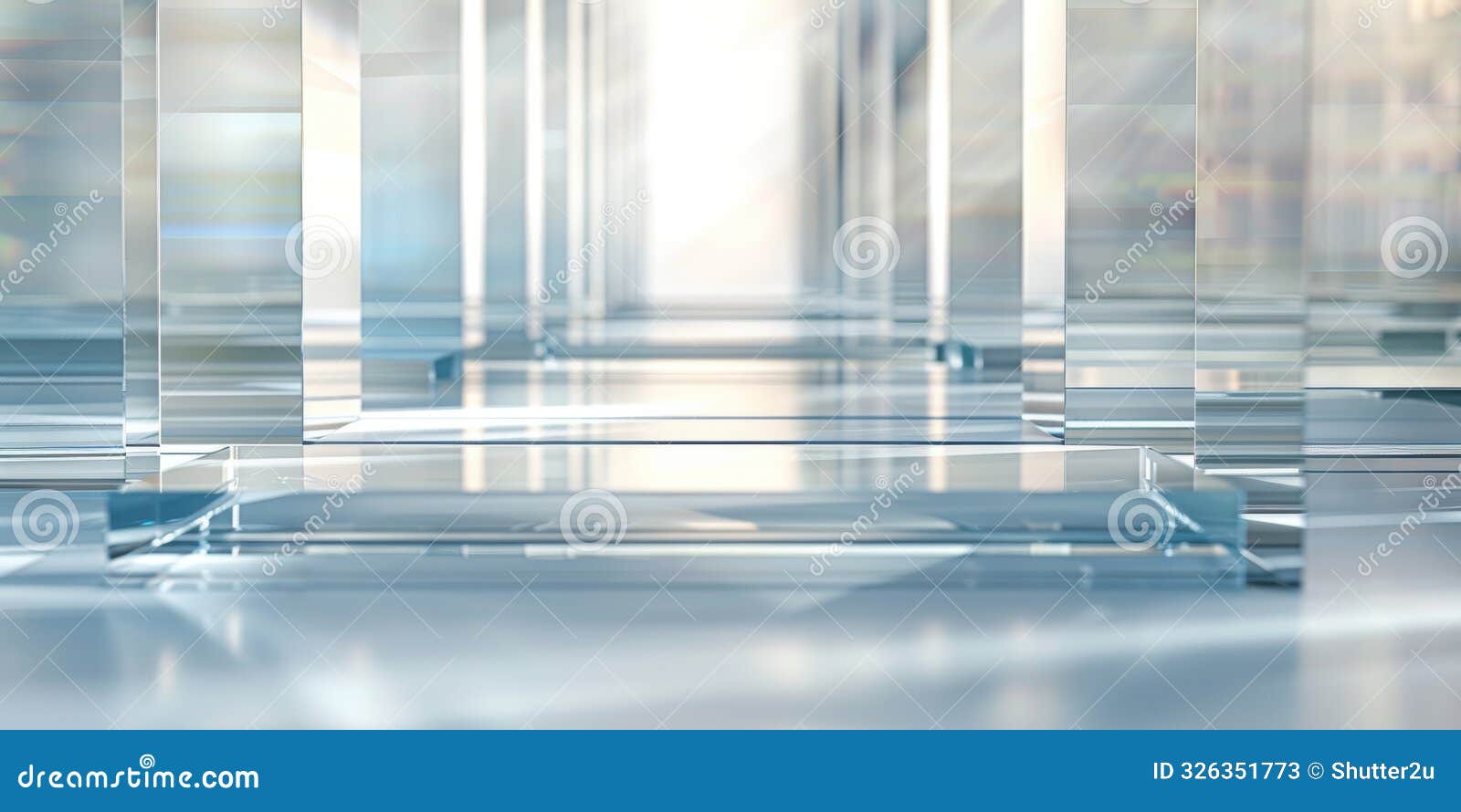 A 3Drendered Clear Glass Texture Offering a Transparent and Clean ...