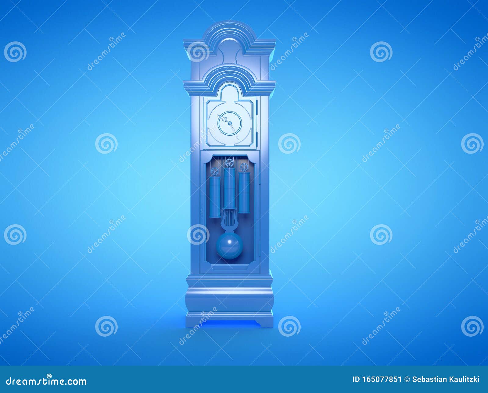 Blue Clock Vector Image, Clock Flat Icon Design Illustration, Simple ...