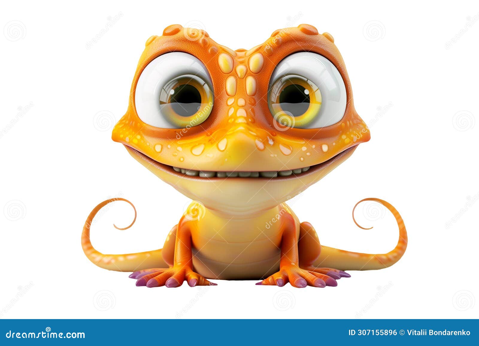 3d Rendered Illustration of a Funny Toad Cartoon Character with ...