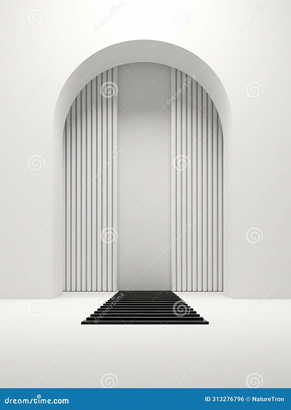 3d Rendered Illustration of an Room 3d Rendered Illustration of an Door ...