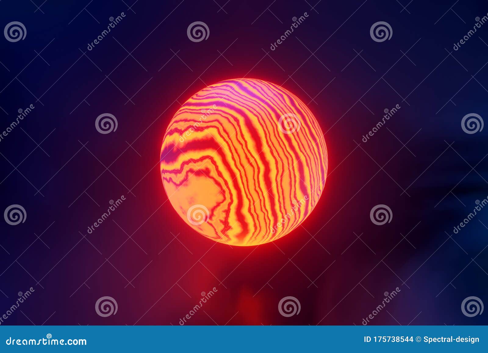 Science Fiction Energy Core Stock Illustration - Illustration of fuel ...