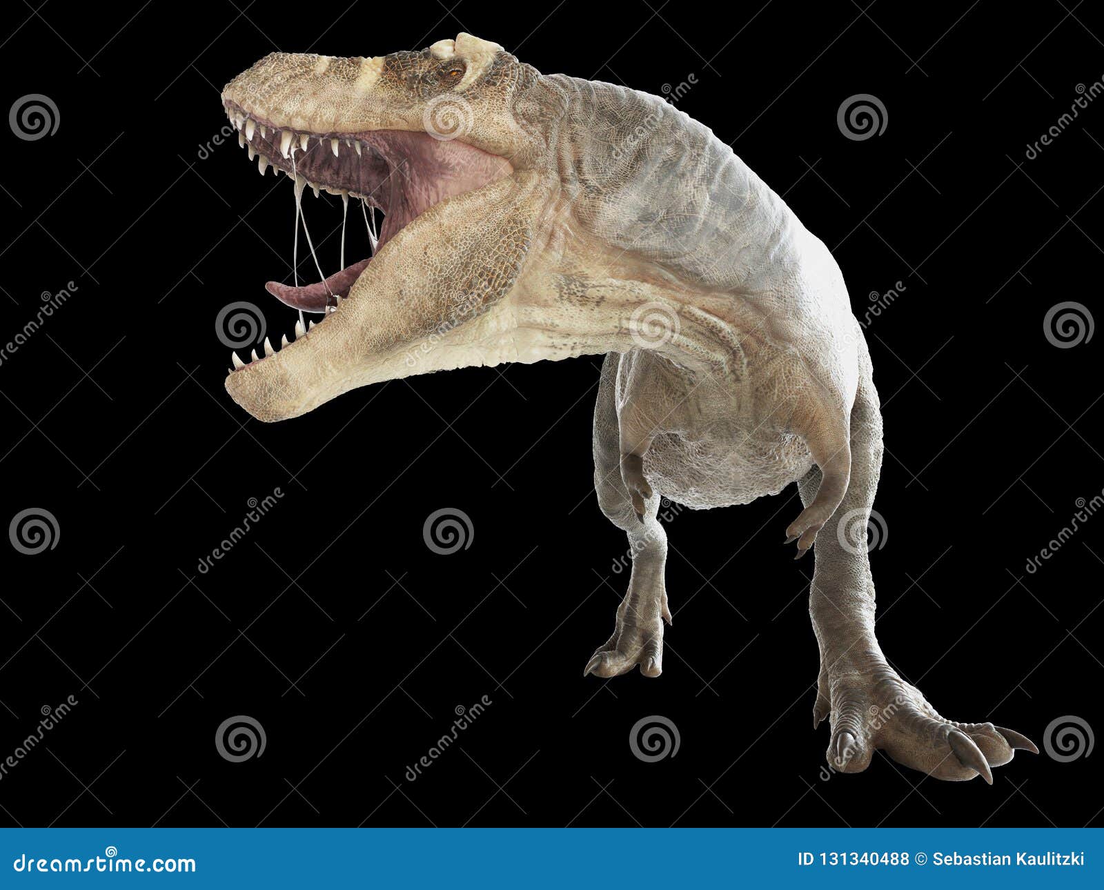 A T-rex stock illustration. Illustration of predator - 131340488