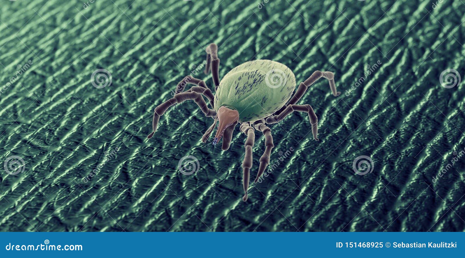 A tick stock illustration. Illustration of artwork, closeup - 151468925