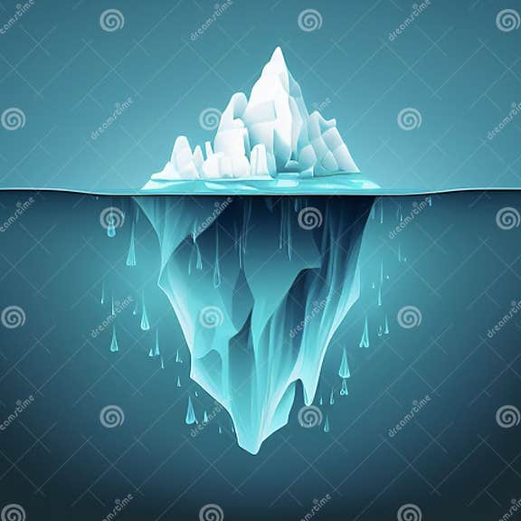 3d Rendered Illustration of a Visible and Invisible Surface of the ...