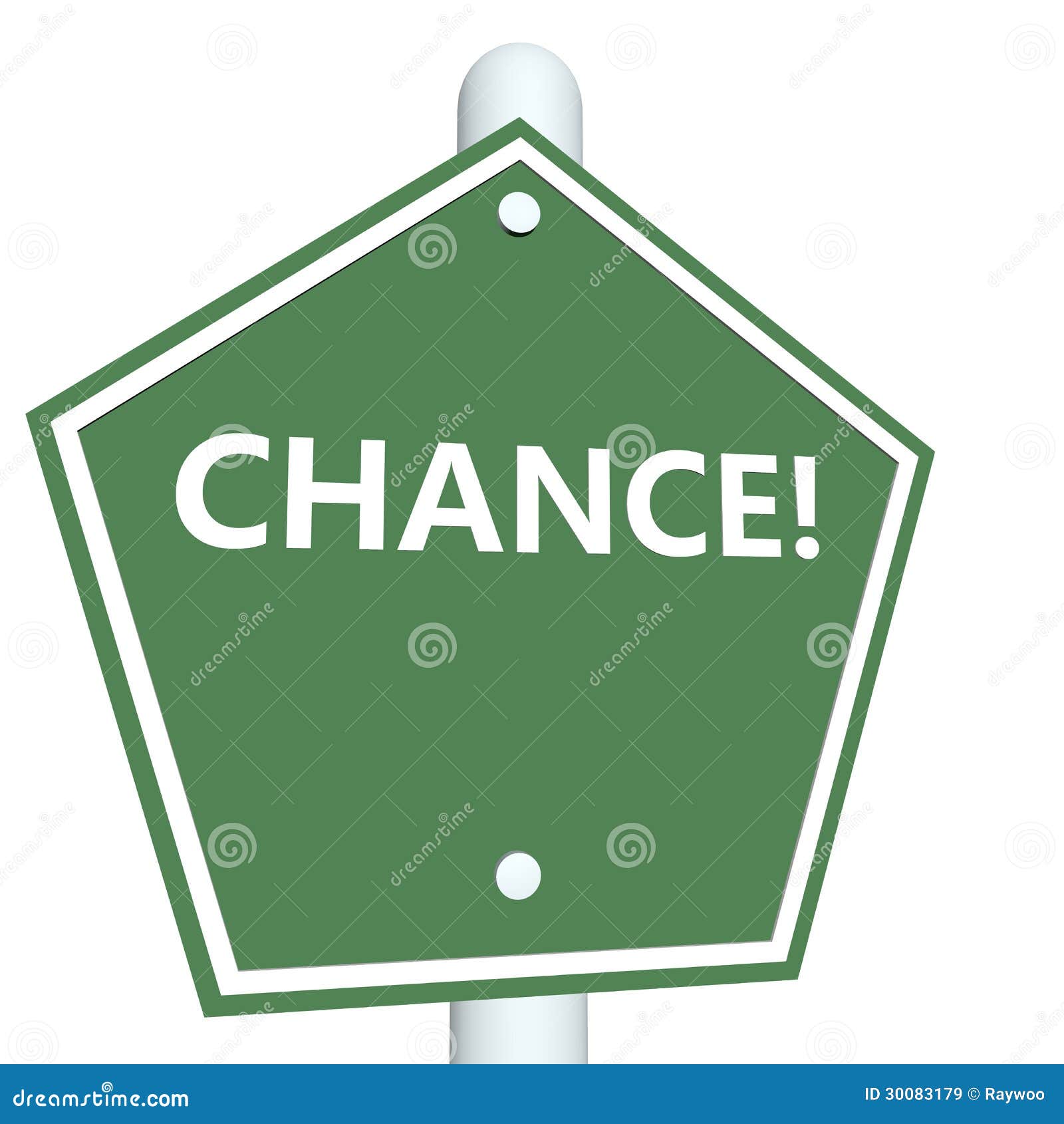 Chance stock illustration. Illustration of commerce, rendering - 30083179