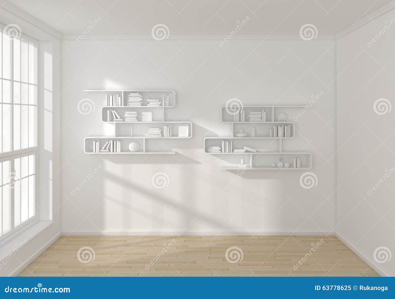 3d rendered interior stock image. Image of installation - 63778625