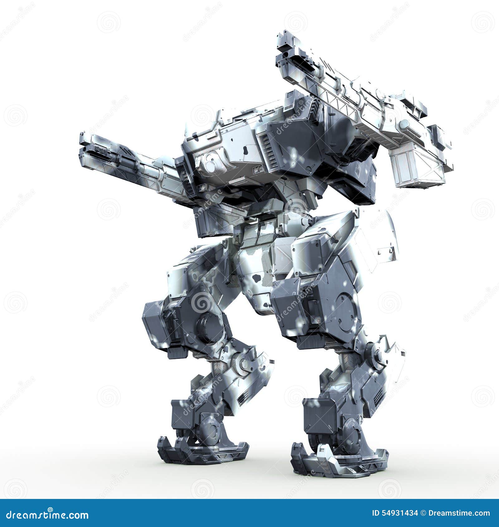 Police Mech Stock Image | CartoonDealer.com #42452461