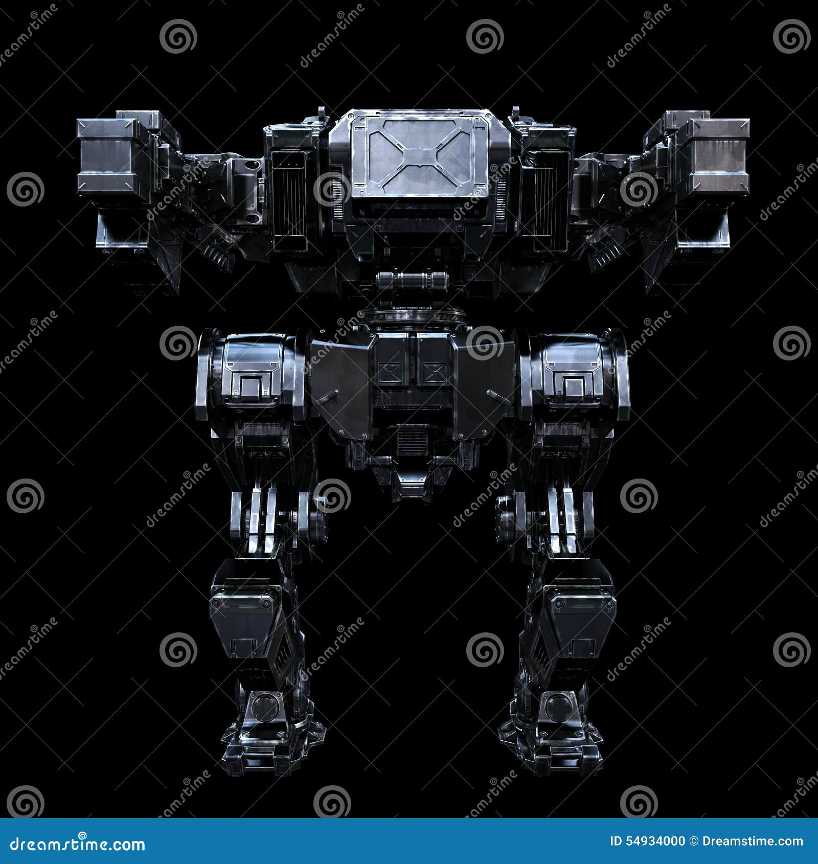 Police Mech Stock Image | CartoonDealer.com #42452461