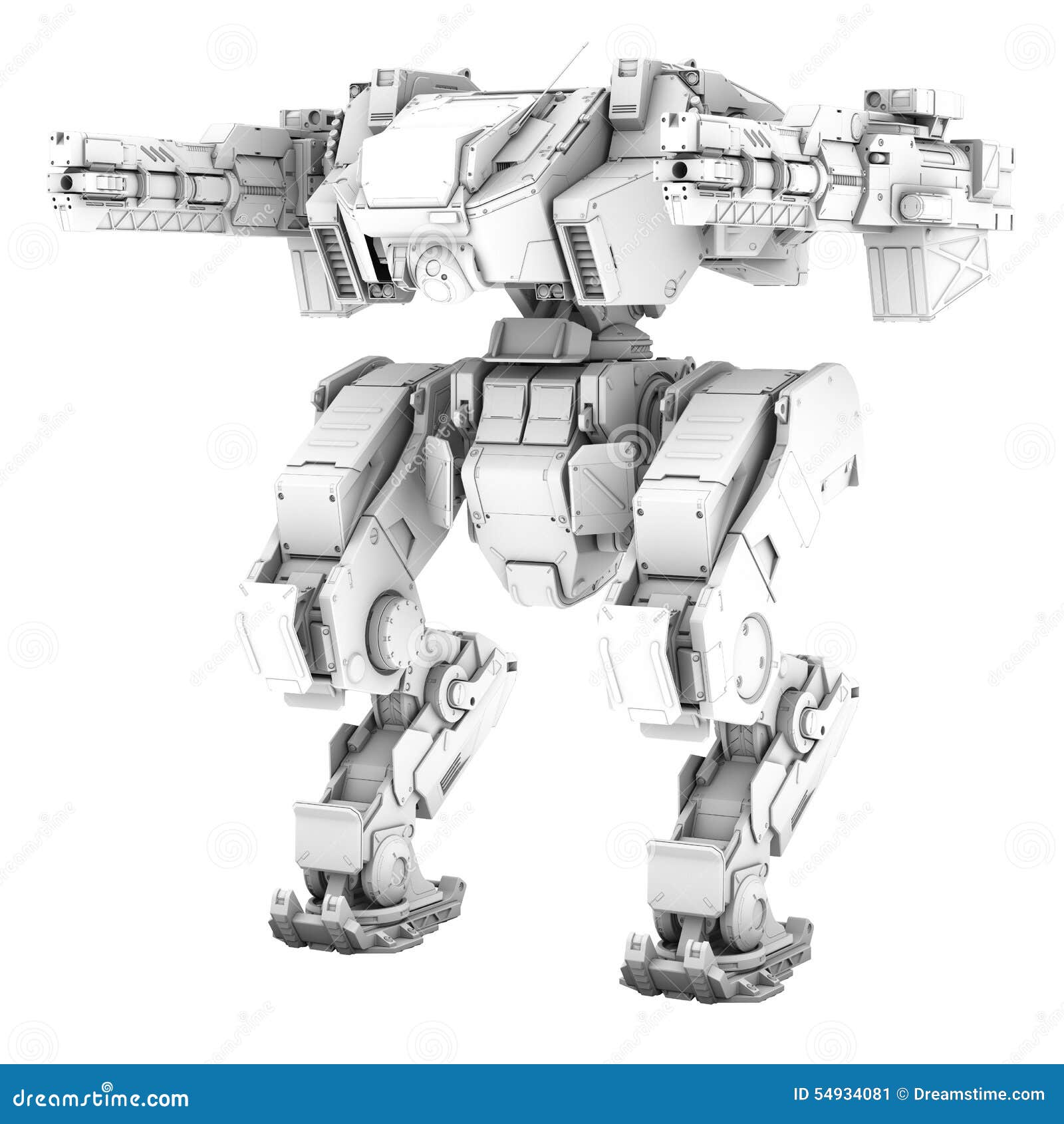 Police Mech Stock Image | CartoonDealer.com #42452461